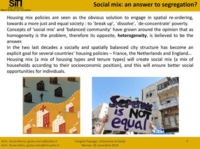 Are social mix policies able to influence residential segregation and ...