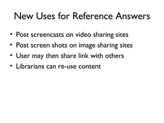 Social Networking Sites and Reference Services | PPT