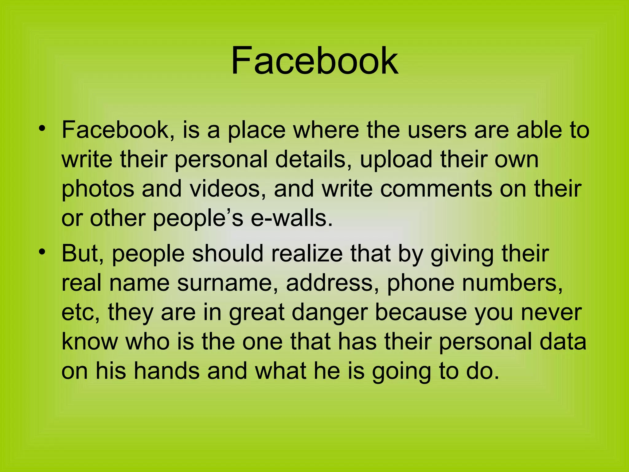 Social Networking Technologies | PPT