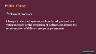 Social-Political-and-Cultural-Change.pptx | Politics