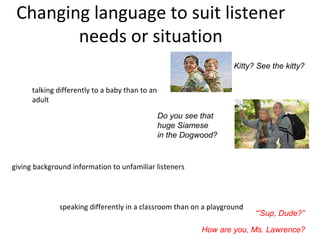 Social Pragmatics and Language | PPT