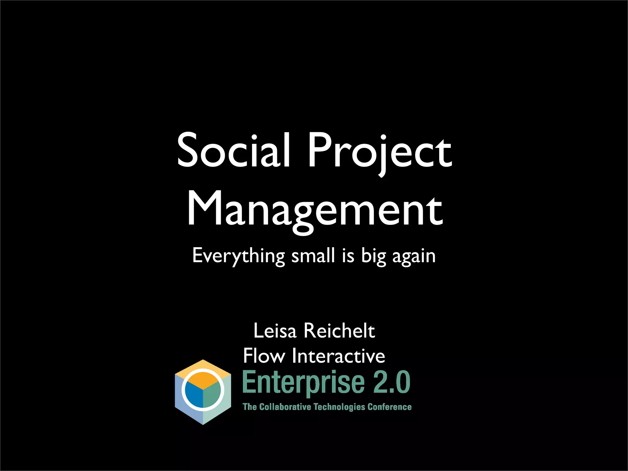Social Project Management | PDF