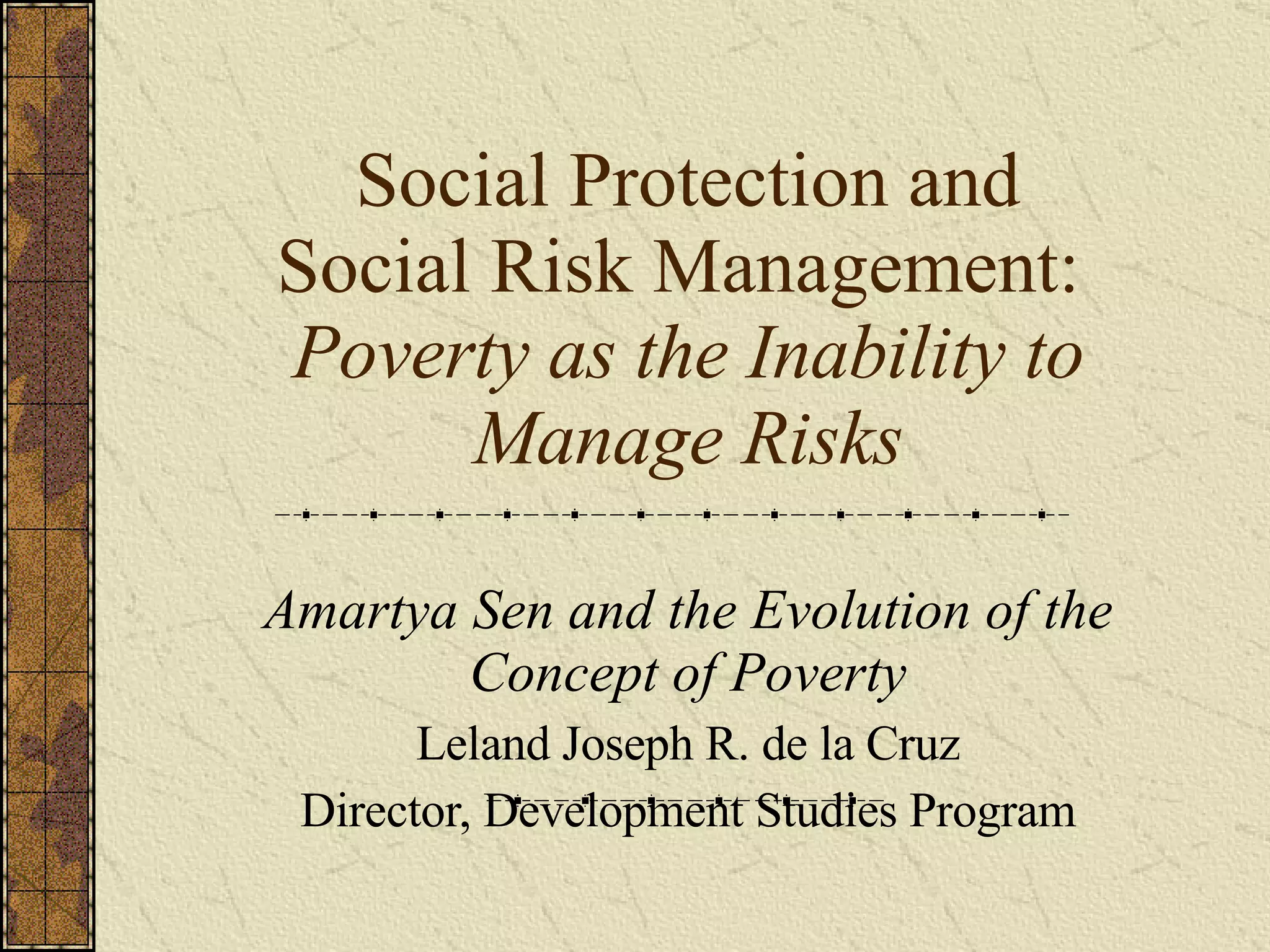 Social Protection | PPT