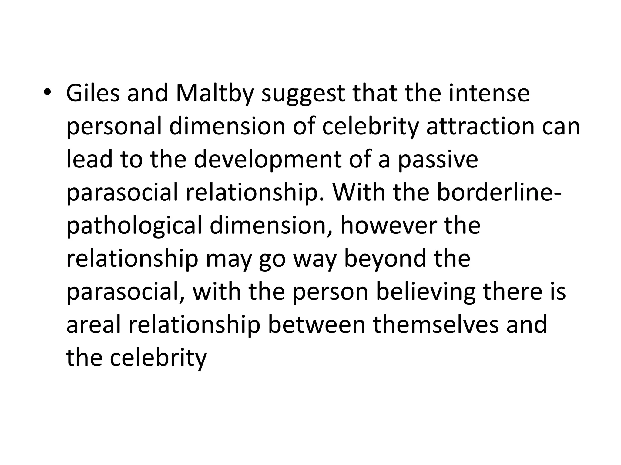 Social psychological explanations for the attraction of celebrities | PPTX