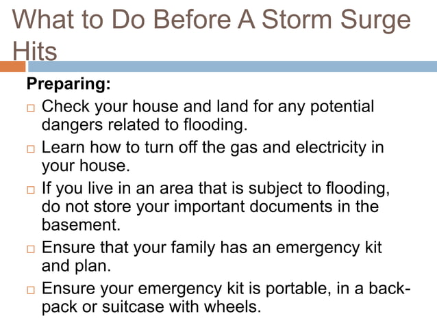 Storm surge and Landslide | PPTX