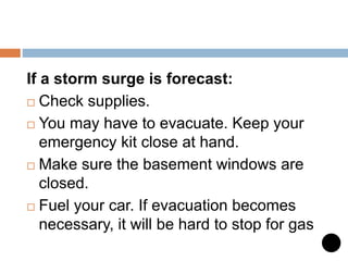 Storm surge and Landslide | PPTX