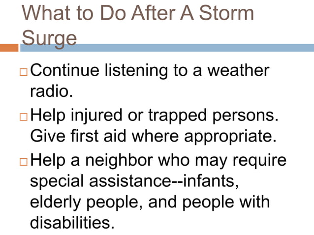 Storm surge and Landslide | PPTX