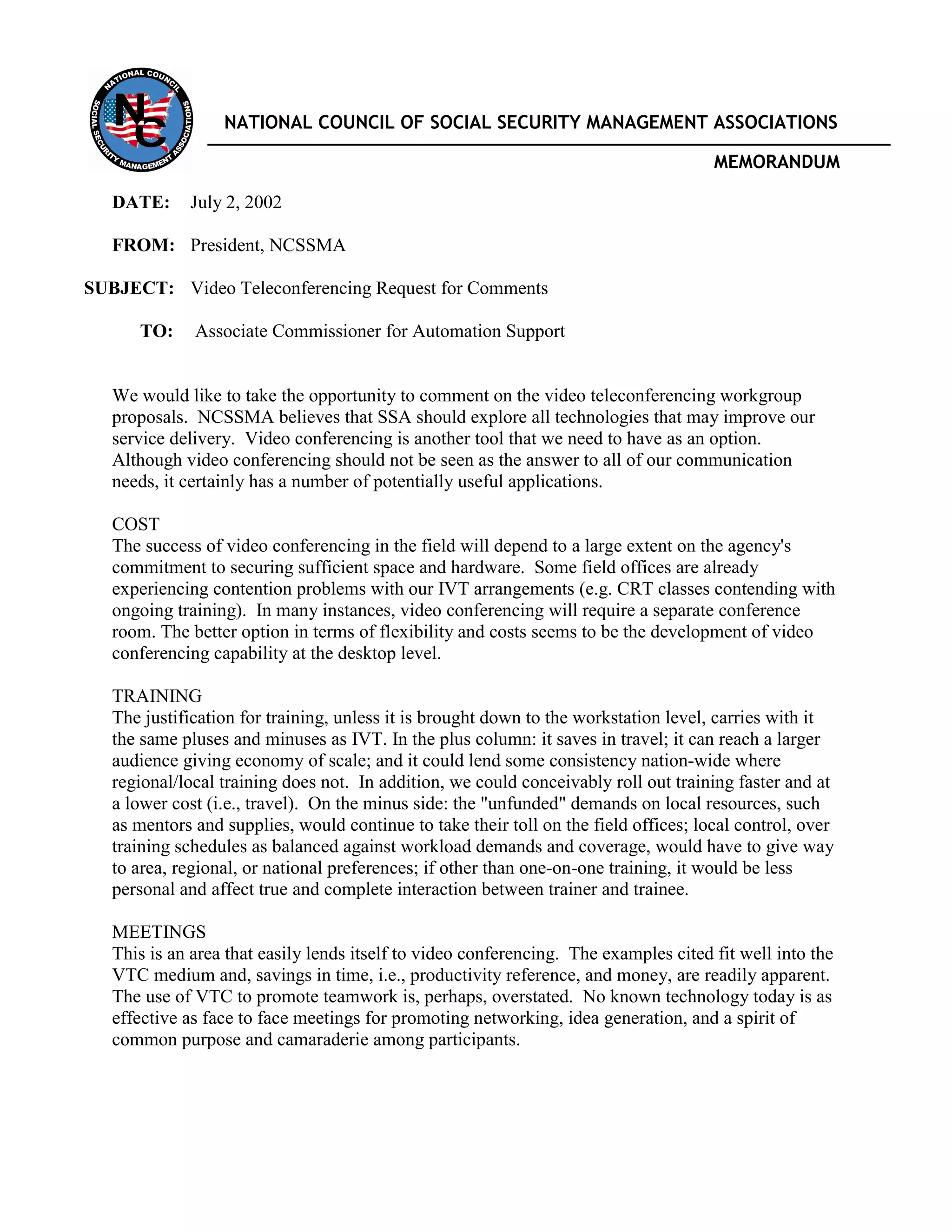 SOCIAL SECURITY ADMINISTRATION | PDF