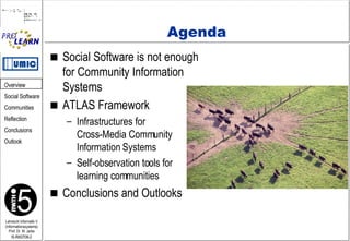 Social Software and Community Information Systems | PPT