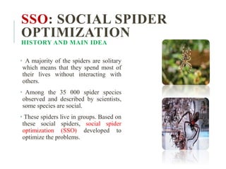 Social spider-swarm-optimization | PPT