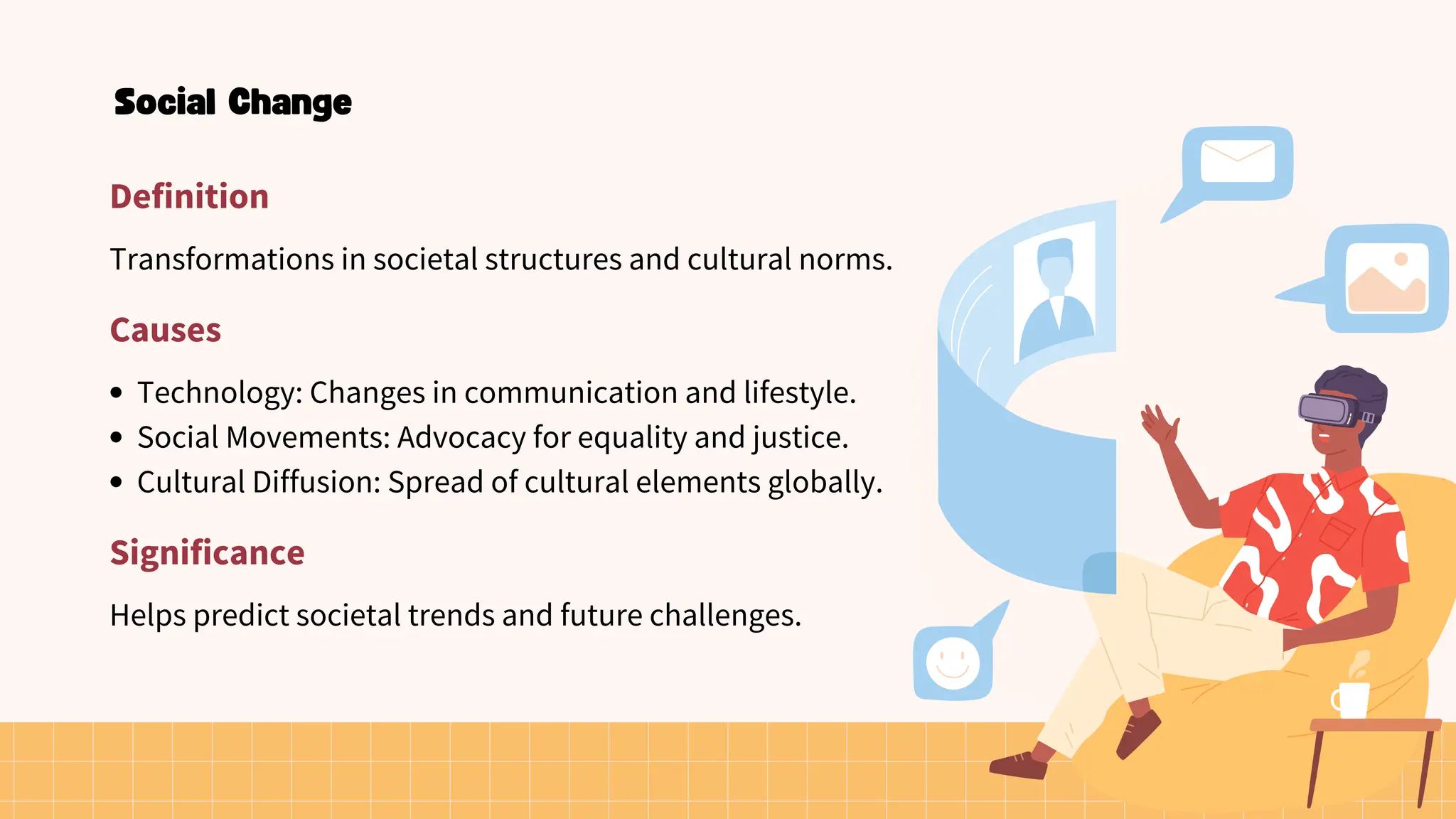 Social-Structure-Education-Presentation-In-Brown-Beige-Illustrated ...