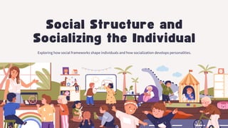 Social-Structure-Education-Presentation-In-Brown-Beige-Illustrated ...