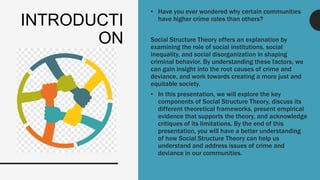 SOCIAL-STRUCTURE-THEORY.pptx | Crime & Harmful Acts to Individuals ...