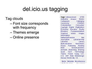 Social tagging and tools | PPT