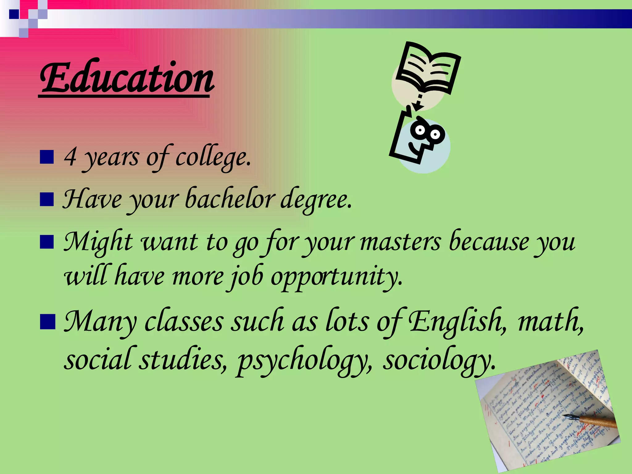 Social Worker Presentation Example | PPT