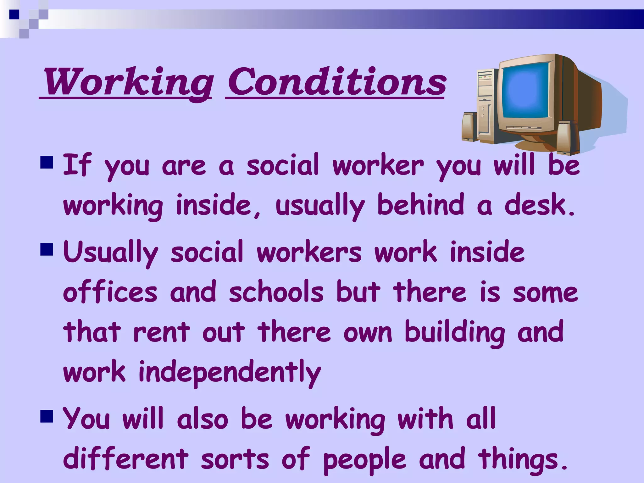 Social Worker Presentation Example | PPT