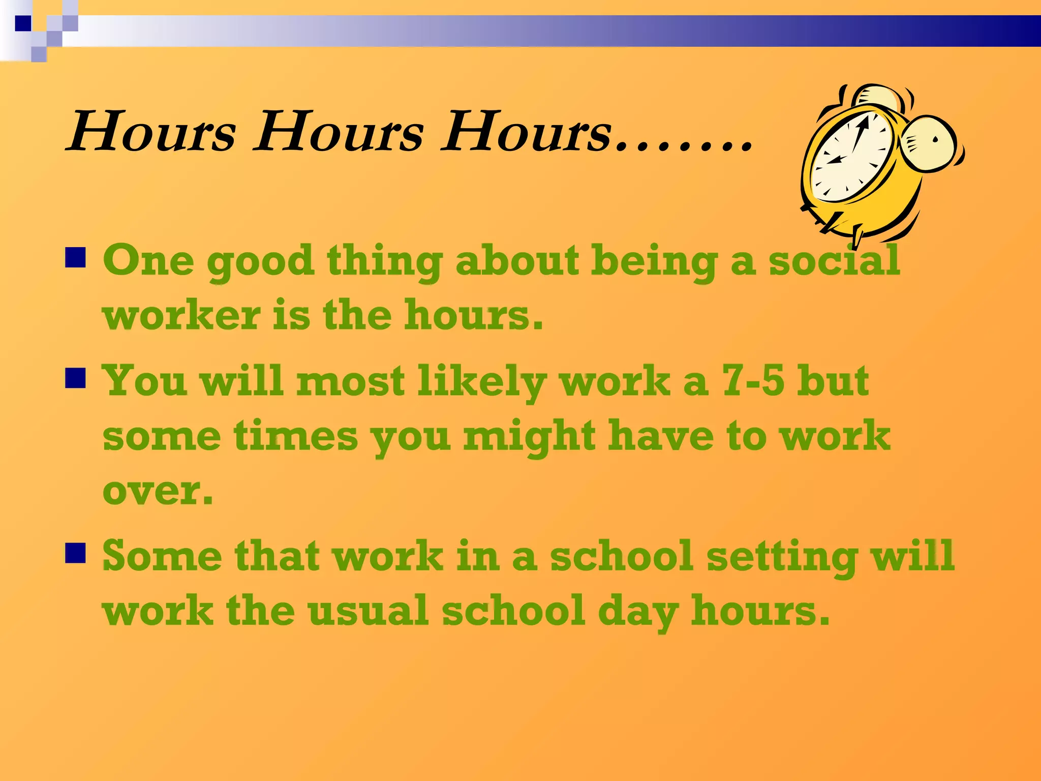Social Worker Presentation Example | PPT