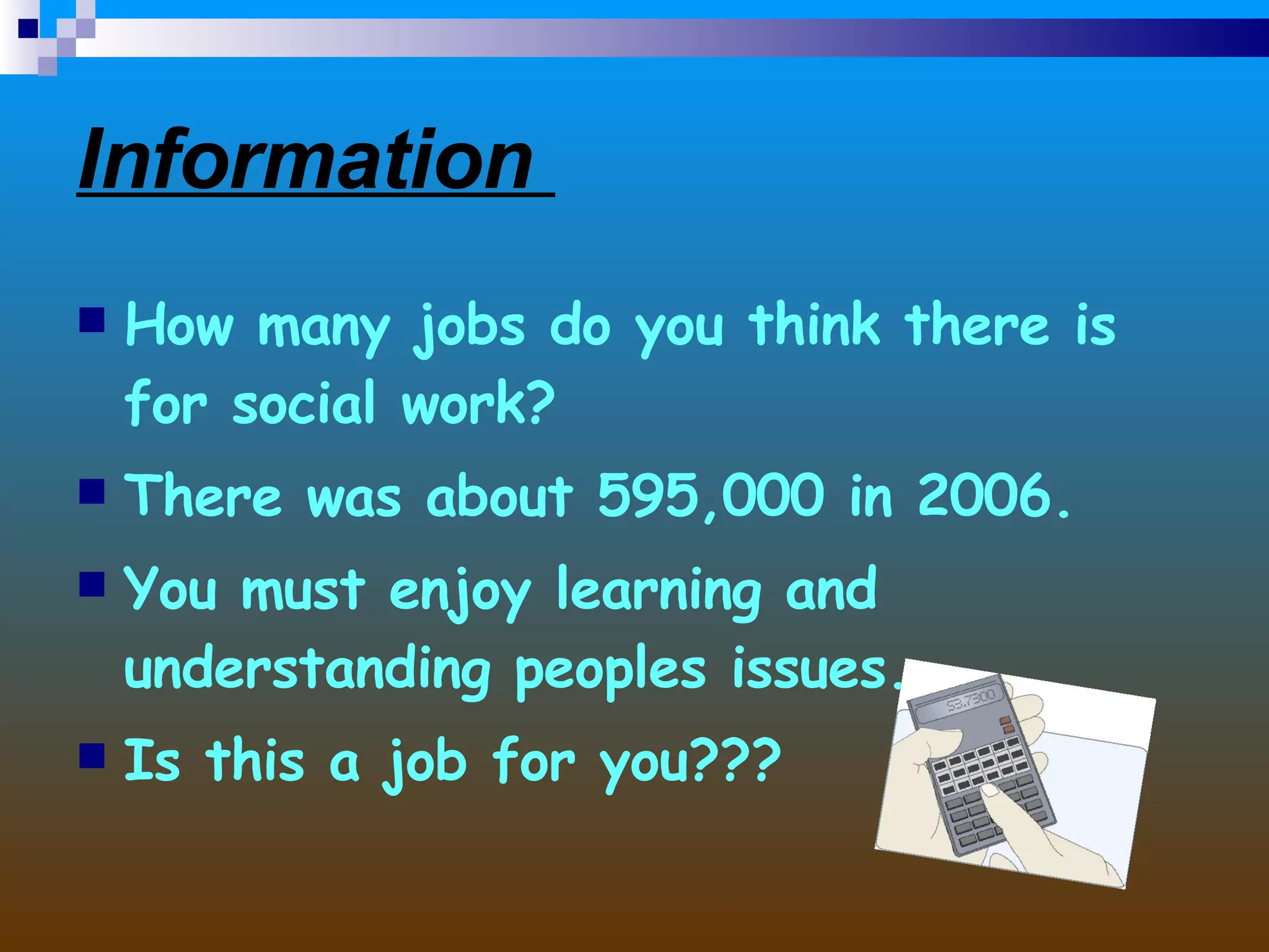 Social Worker Presentation Example | PPT