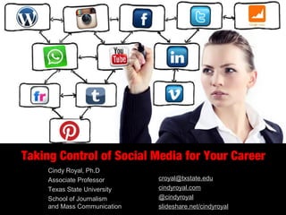 Taking Control of Social Media for your Career | PPT