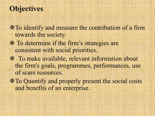 Social accounting | PPTX
