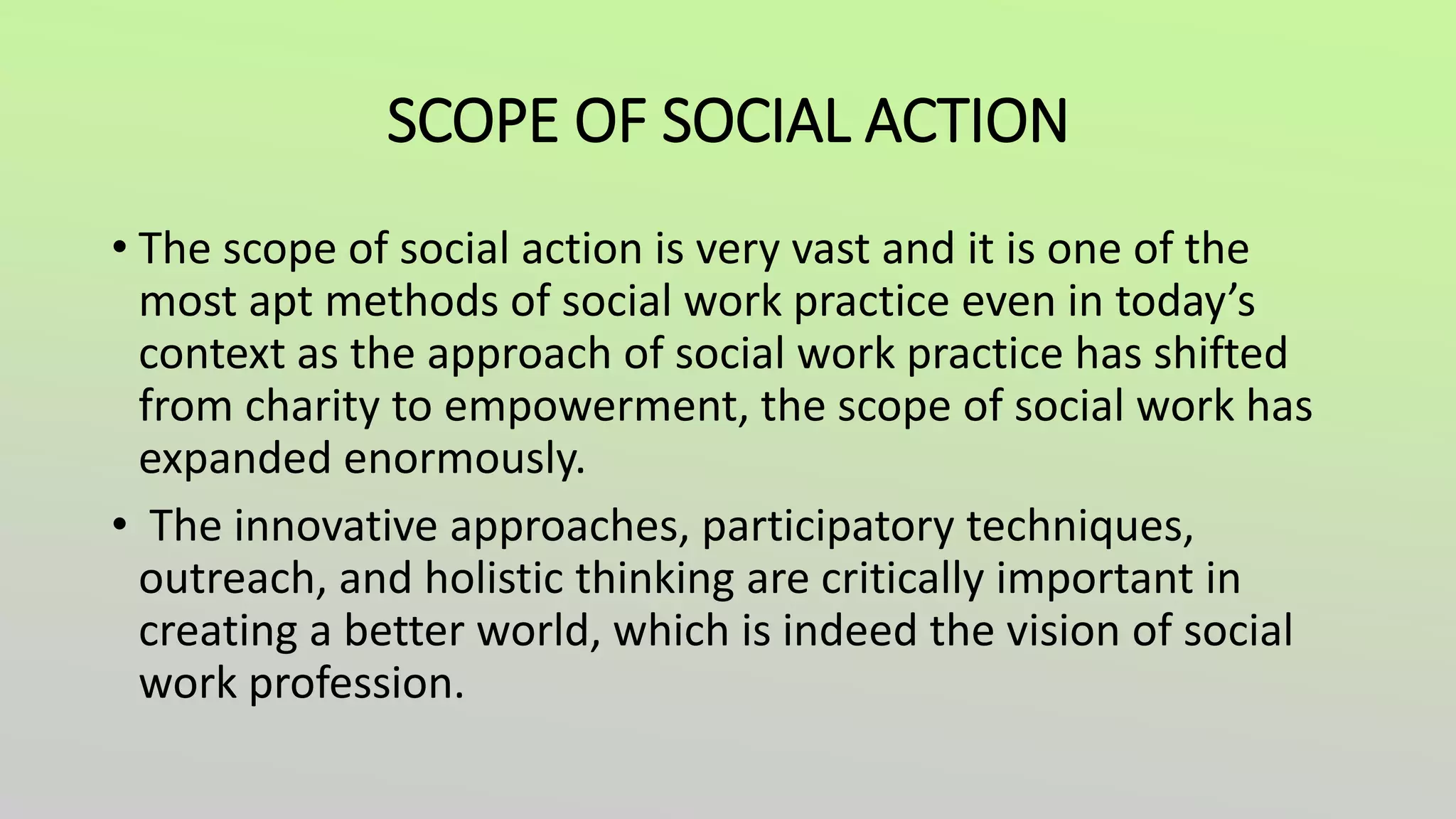 Social Action | PPTX