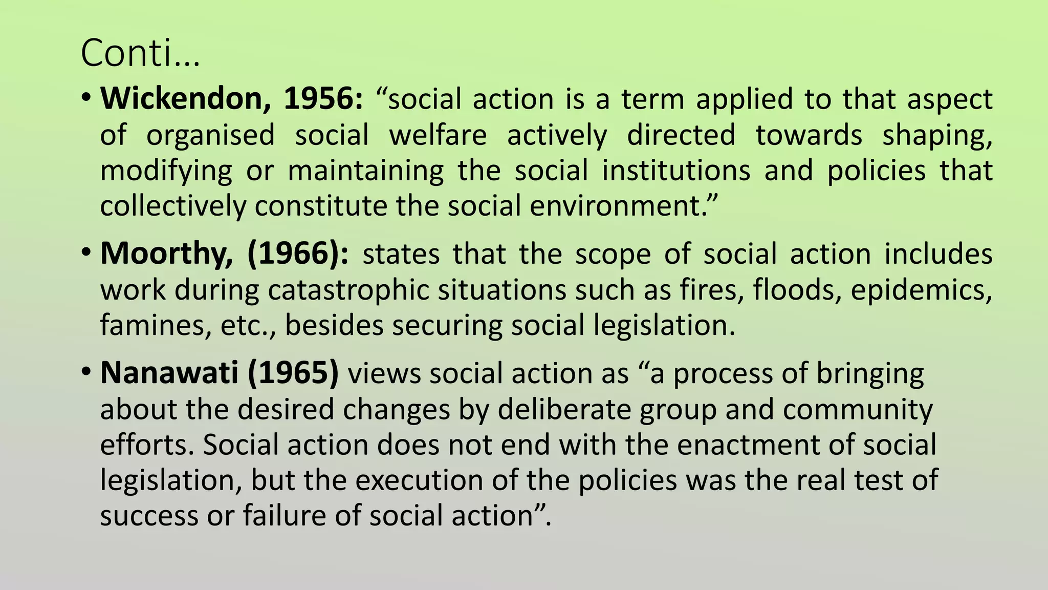 Social Action | PPTX