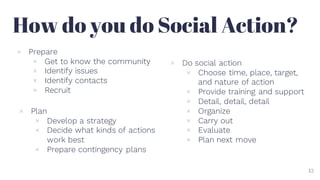 Social Action 101 | PDF
