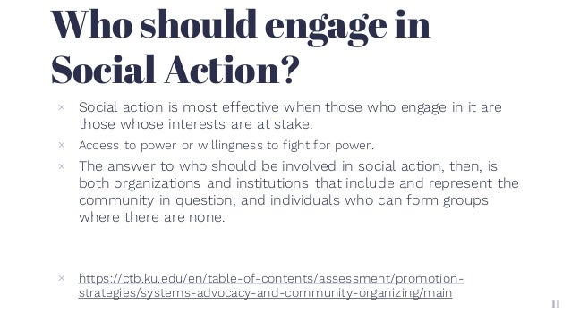Social Action 101