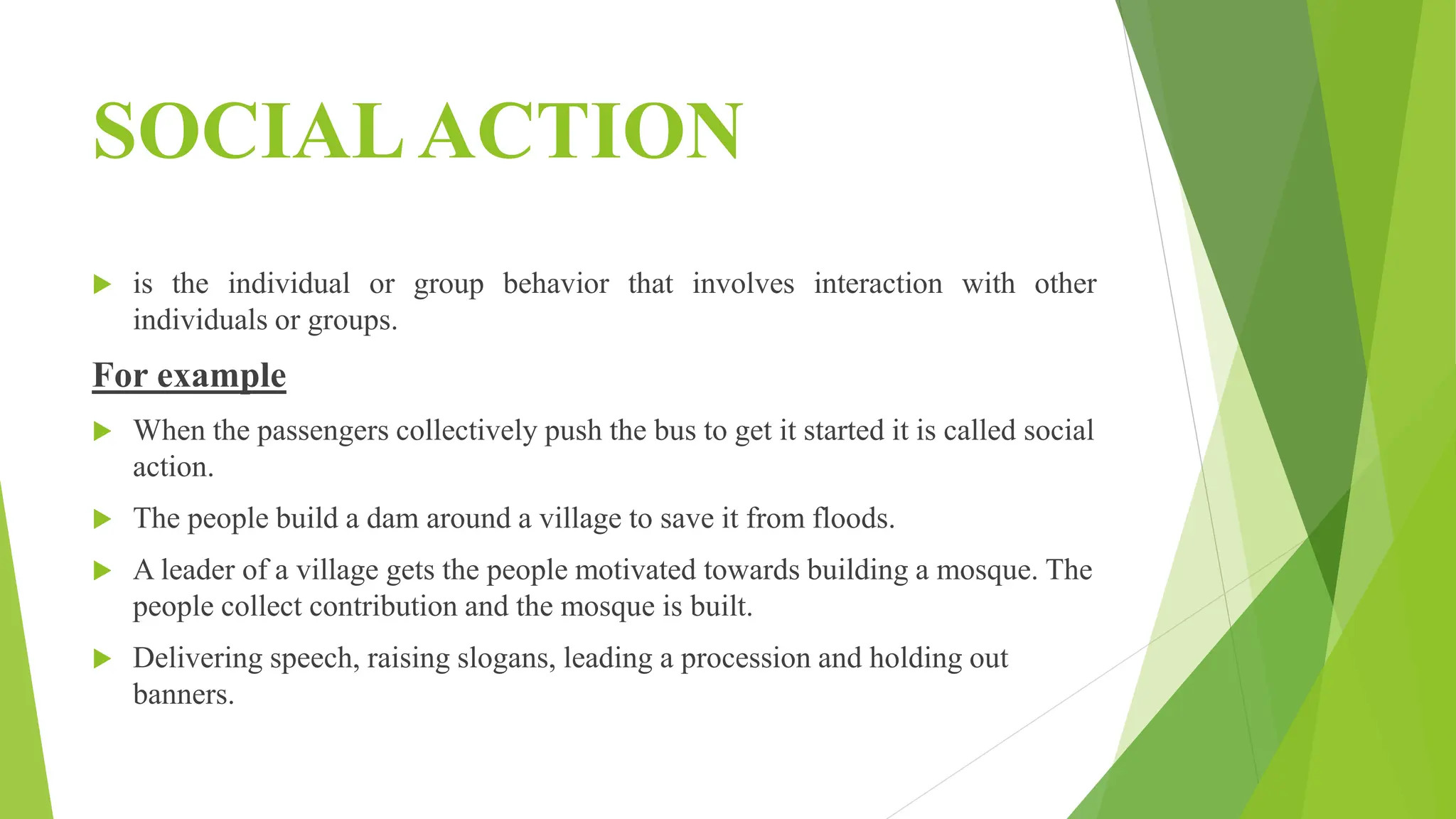 social action and interaction.pptx by Syed Hassan | PPT