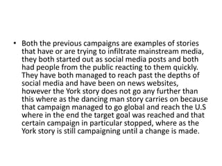 Social action campaigns | PPTX