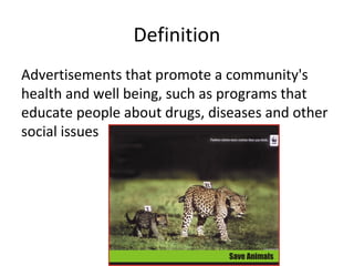Social advertising types | PPT