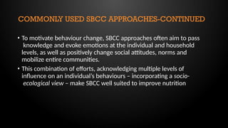 Social and behavior change communication in Nutrition.pptx