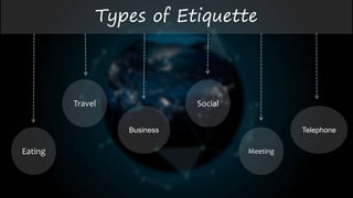 Social and business etiquette | PPTX