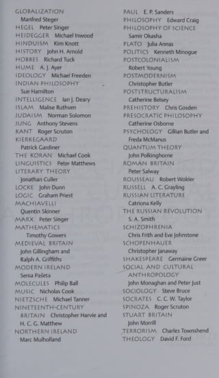 Social and cultural anthropology_ a very short introduction -- Monaghan ...