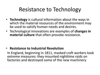 Social and Cultural change | PPTX