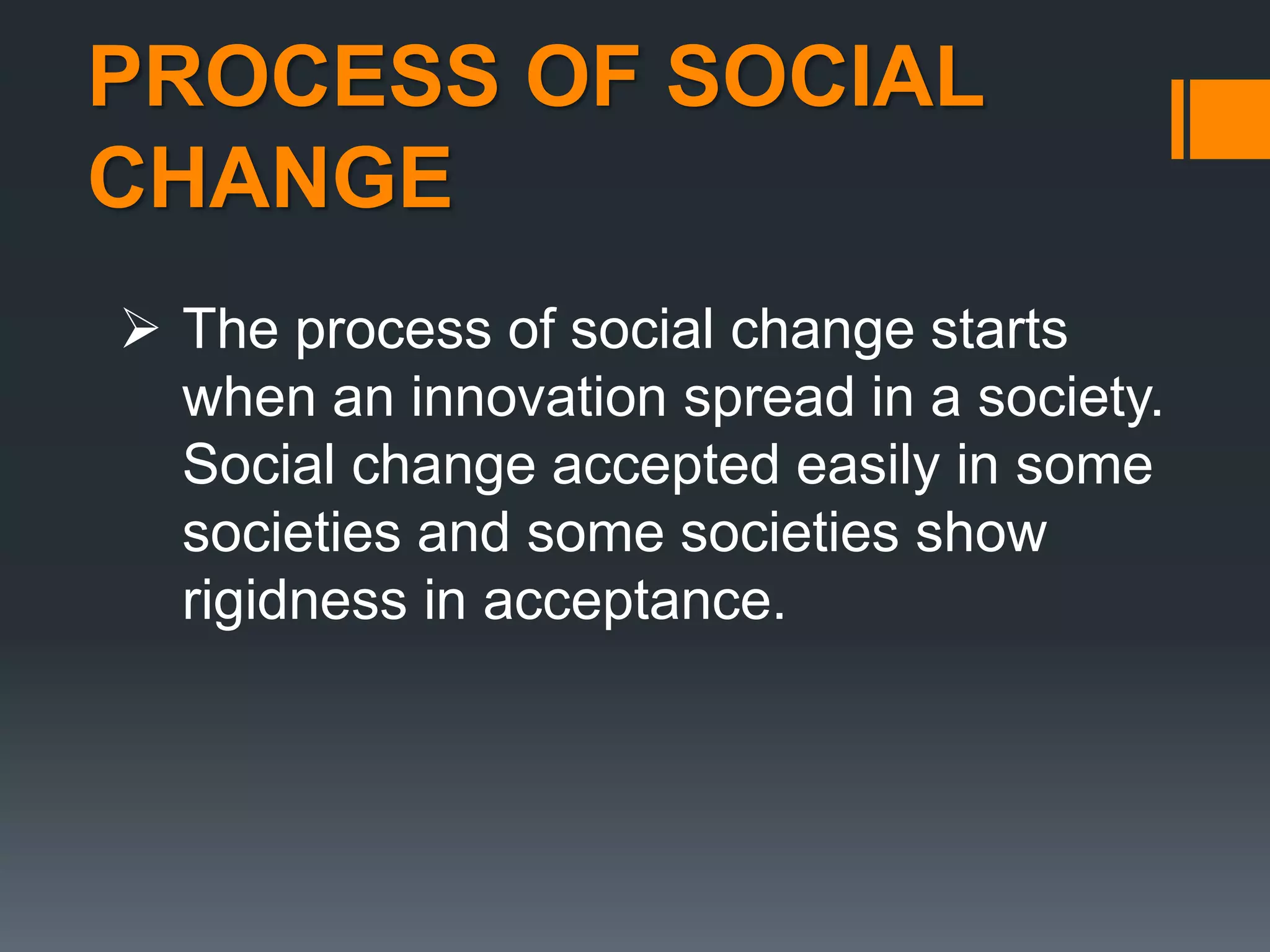 Social and cultural change | PPTX
