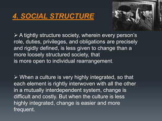 Social and cultural change | PPTX