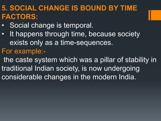 Social and cultural change | PPTX