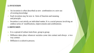 Social and cultural change in society | PPTX