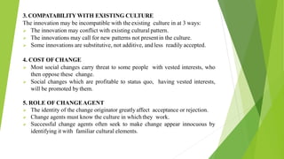 Social and cultural change in society | PPTX