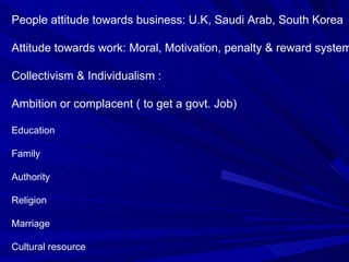 Social And Cultural Environment.Ppt 1 | PPT