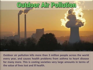 Social And Economic Impact Of Air pollution | PPTX