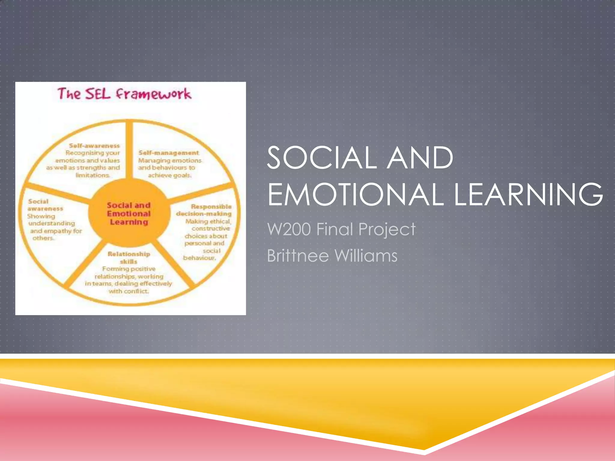Social and emotional learning | PPTX