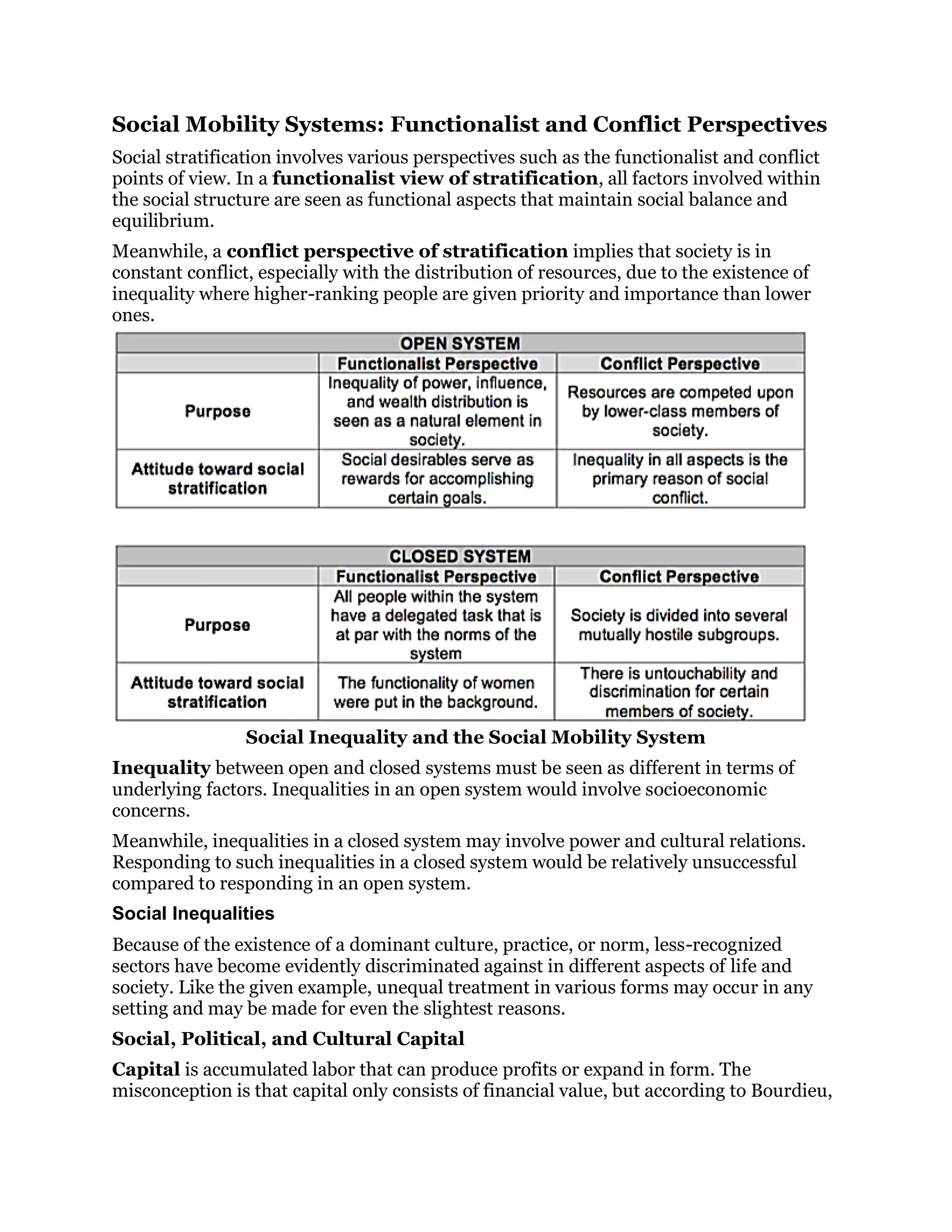 Social and political stratification | PDF