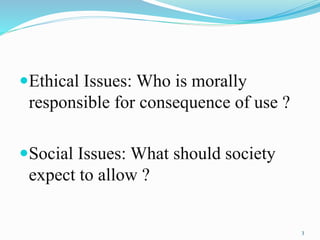 Social and professional issuesin it | PPTX