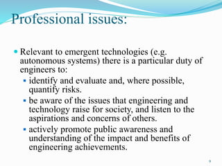 Social and professional issuesin it | PPTX