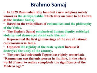Social and Religious Movements in Modern India (1).ppt