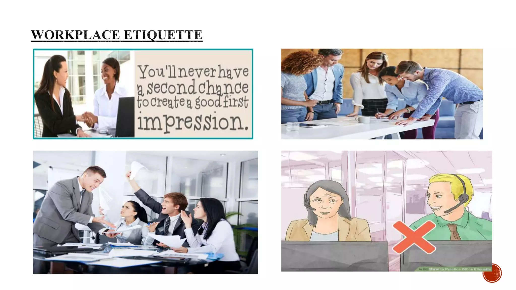 Social and workplace etiquette | PPTX