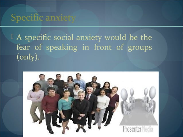 Social anxiety | PPT