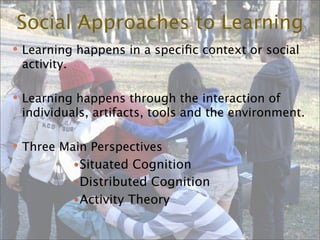 Social Approaches To Learning | PDF